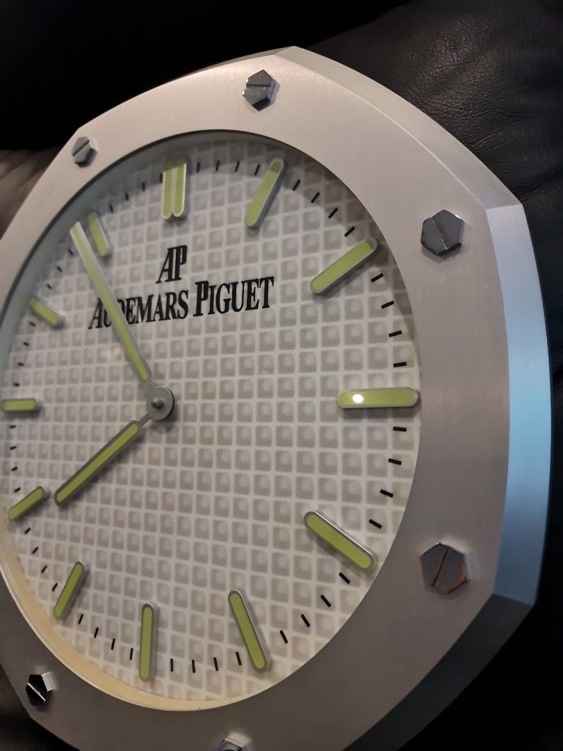 Audemars Piguet AP Stainless Steel XL Wall Clock EXTREMELY RARE ...