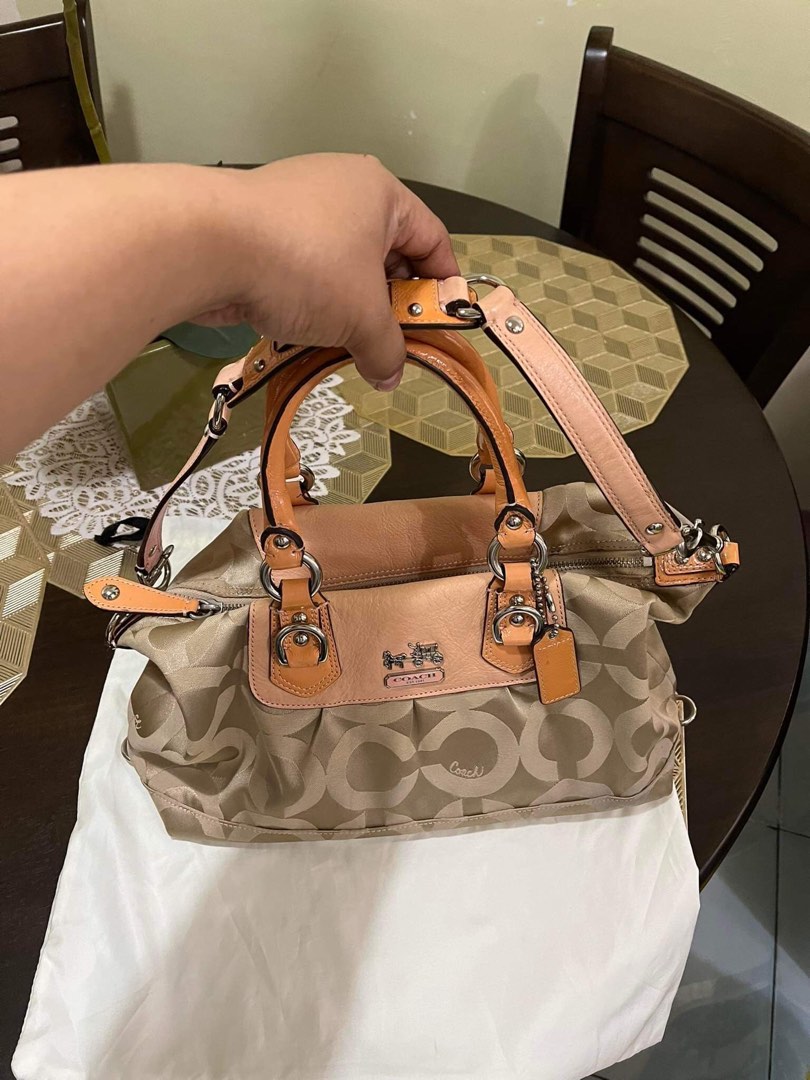 Authentic Coach two way bag, Women's Fashion, Bags & Wallets, Shoulder ...