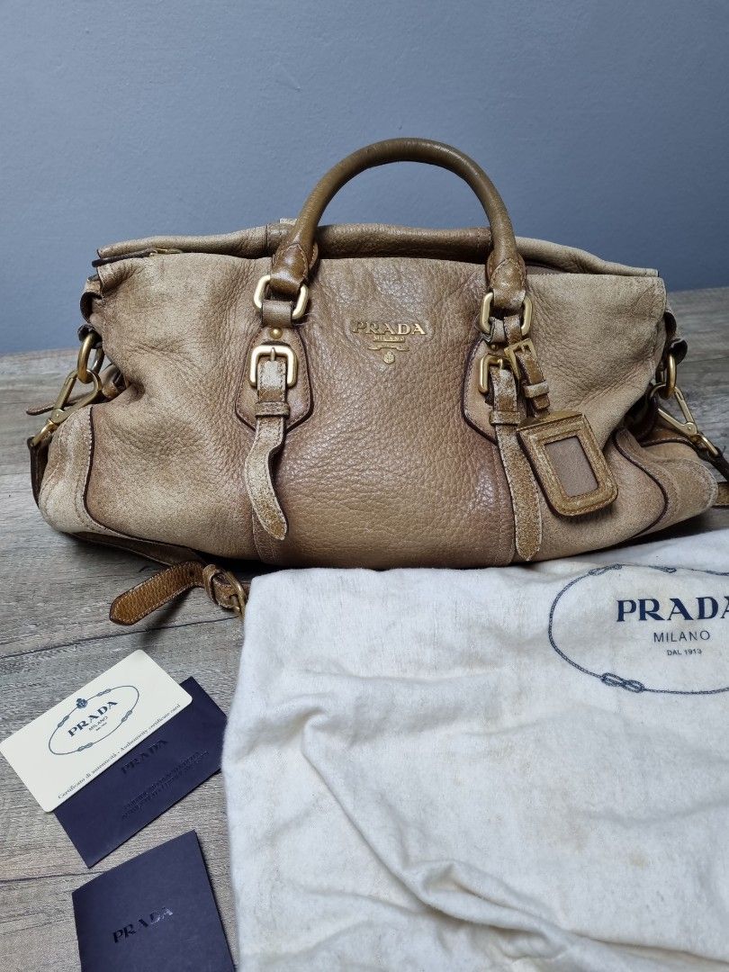 Authentic Prada bag, Luxury, Bags & Wallets on Carousell