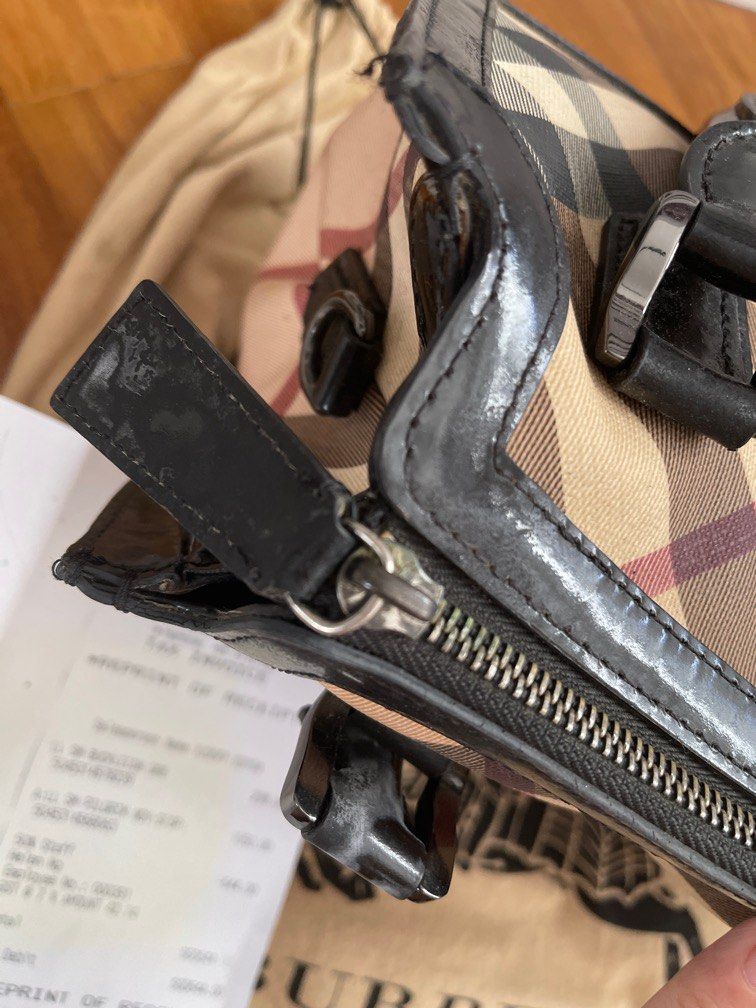 Authentic with receipt Burberry pilgrim bag dustbag, Luxury, Bags ...