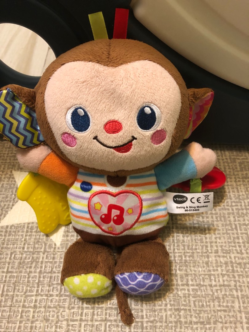 Vtech Baby music toy - Monkey, 興趣及遊戲, 玩具 & 遊戲類 - Carousell
