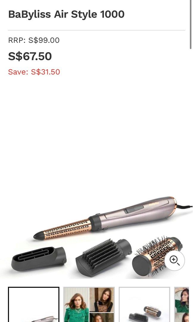 Babyliss Air Style 1000, Beauty & Personal Care, Hair on Carousell