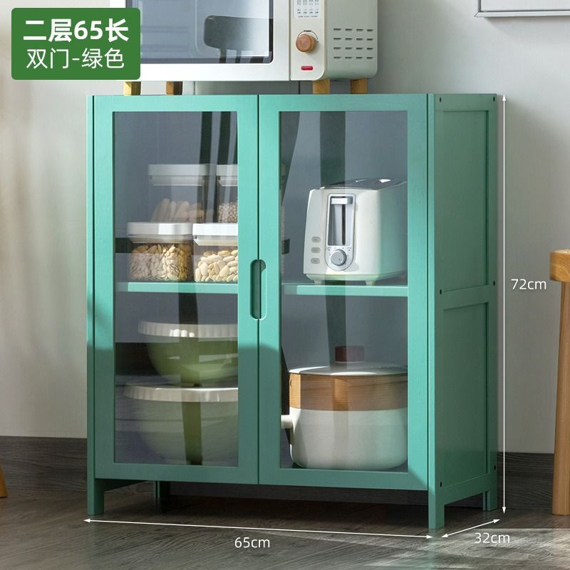 Bamboo Kitchen cabinet Multi-purpose storage cabinet, Furniture & Home ...