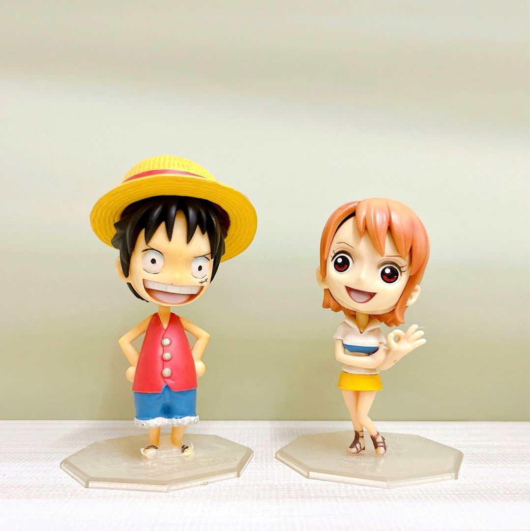 Bandai One Piece Luffy & Nami Figures, Hobbies & Toys, Toys & Games on ...