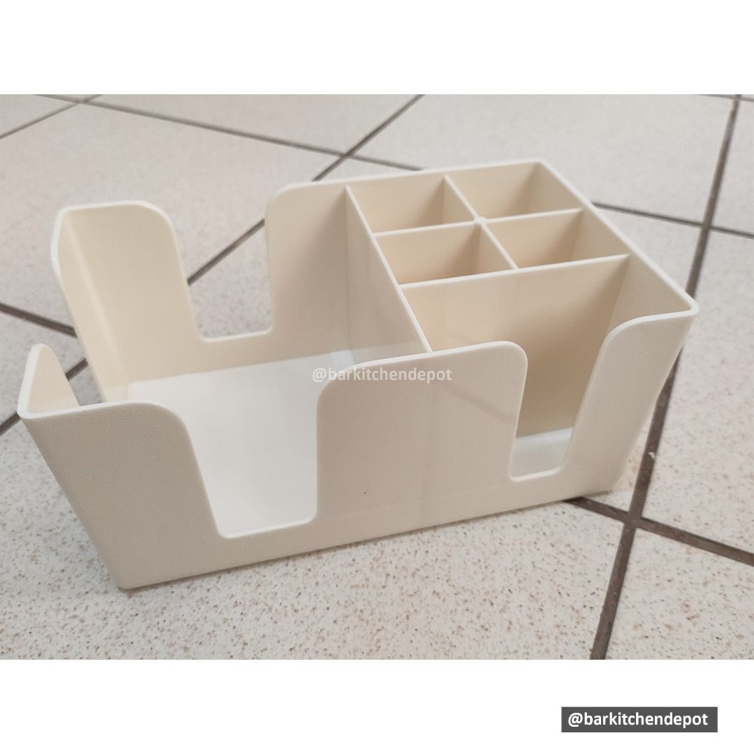 Bar Caddy (Tissue, Straws, Stirrer and Toothpick Organizer Holder ...