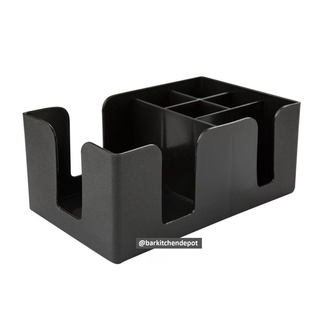 Bar Caddy (Tissue, Straws, Stirrer and Toothpick Organizer Holder ...