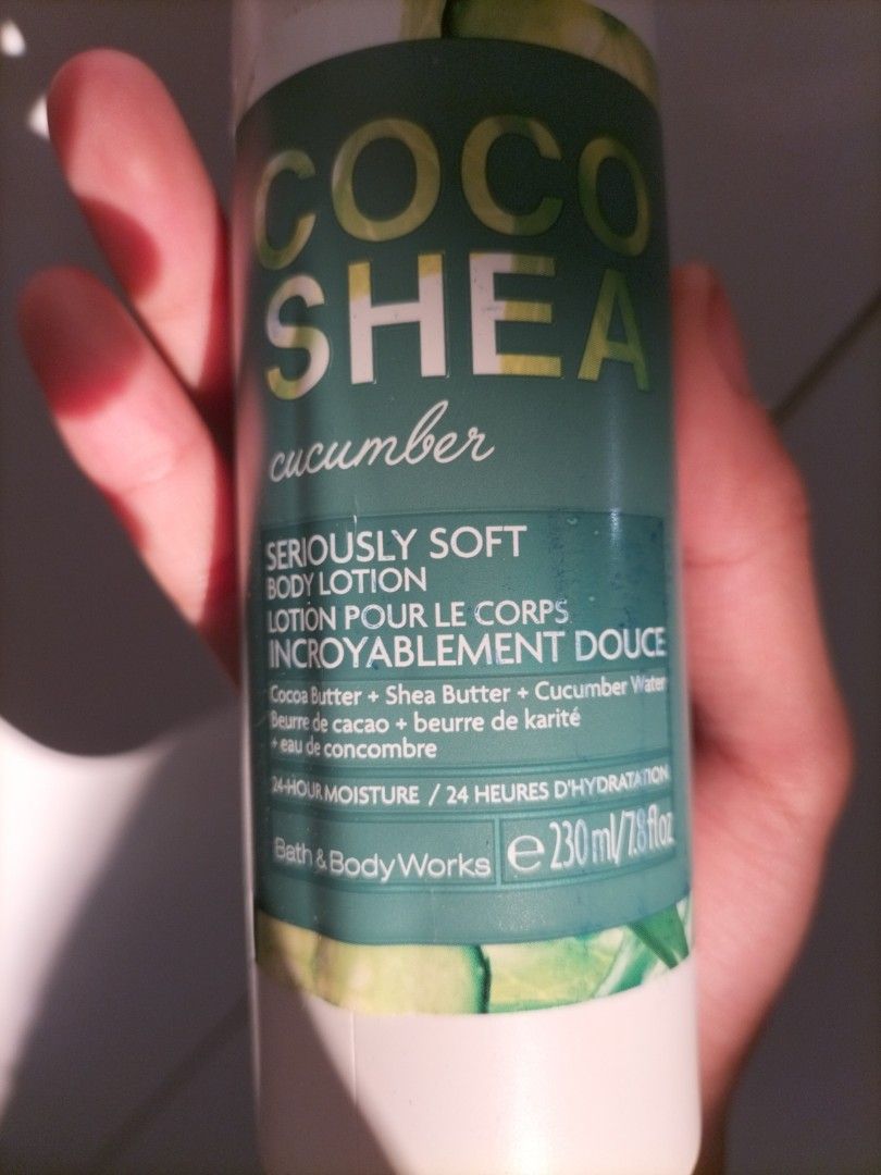 BATH AND BODY WORKS "COCO SHEA" (CUCUMBER), Beauty & Personal Care ...