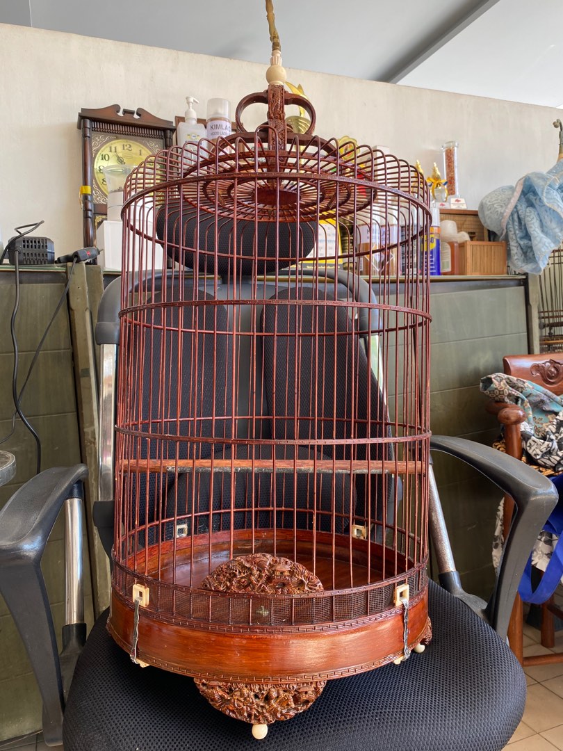 Bird cage china carving old cage, Pet Supplies, Homes & Other Pet ...
