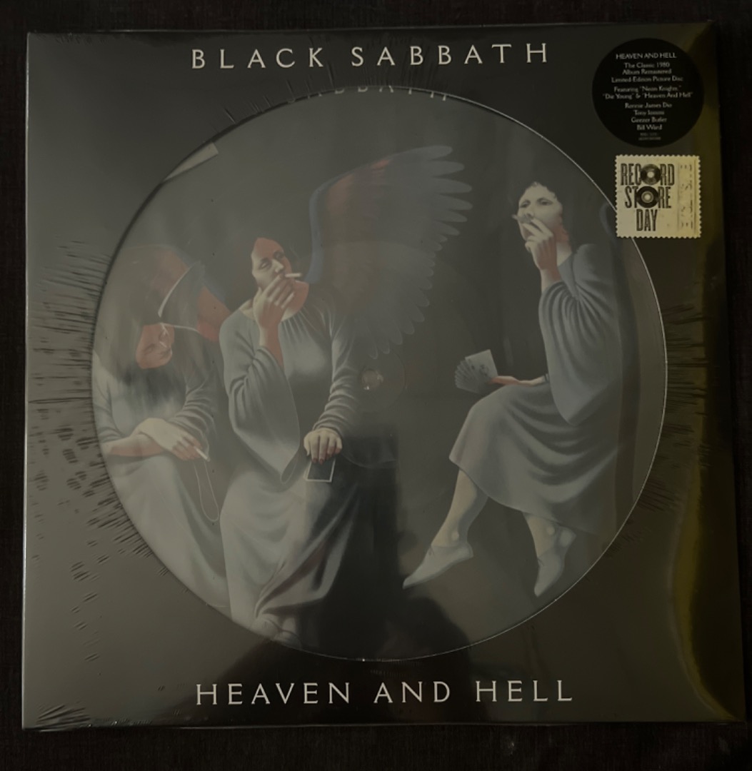 Black Sabbath - Heaven and Hell (Picture Disc), Hobbies & Toys, Music & Media, Vinyls on Carousell