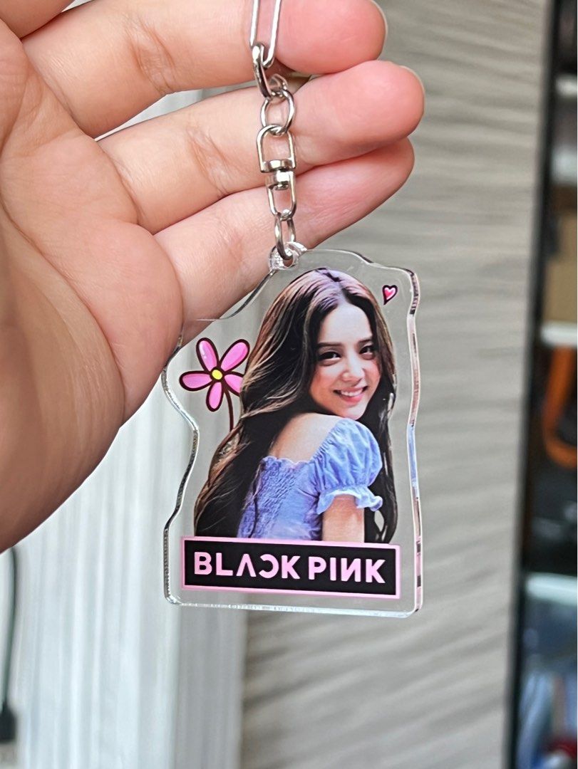 Blackpink Lisa Jisoo Jennie Keychain Acrylic, Hobbies & Toys ...