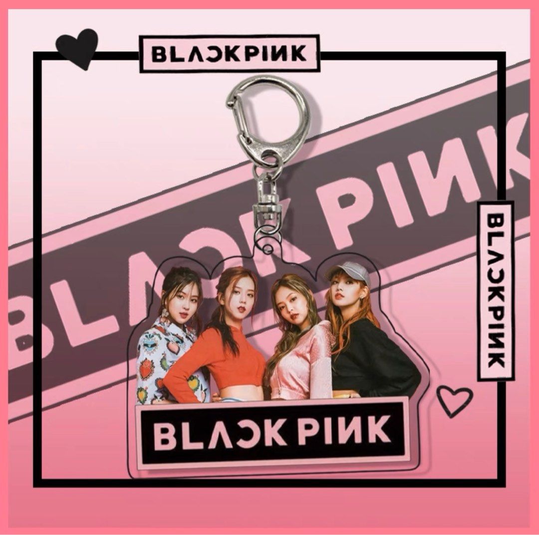 Blackpink Lisa Jisoo Jennie Keychain Acrylic, Hobbies & Toys ...