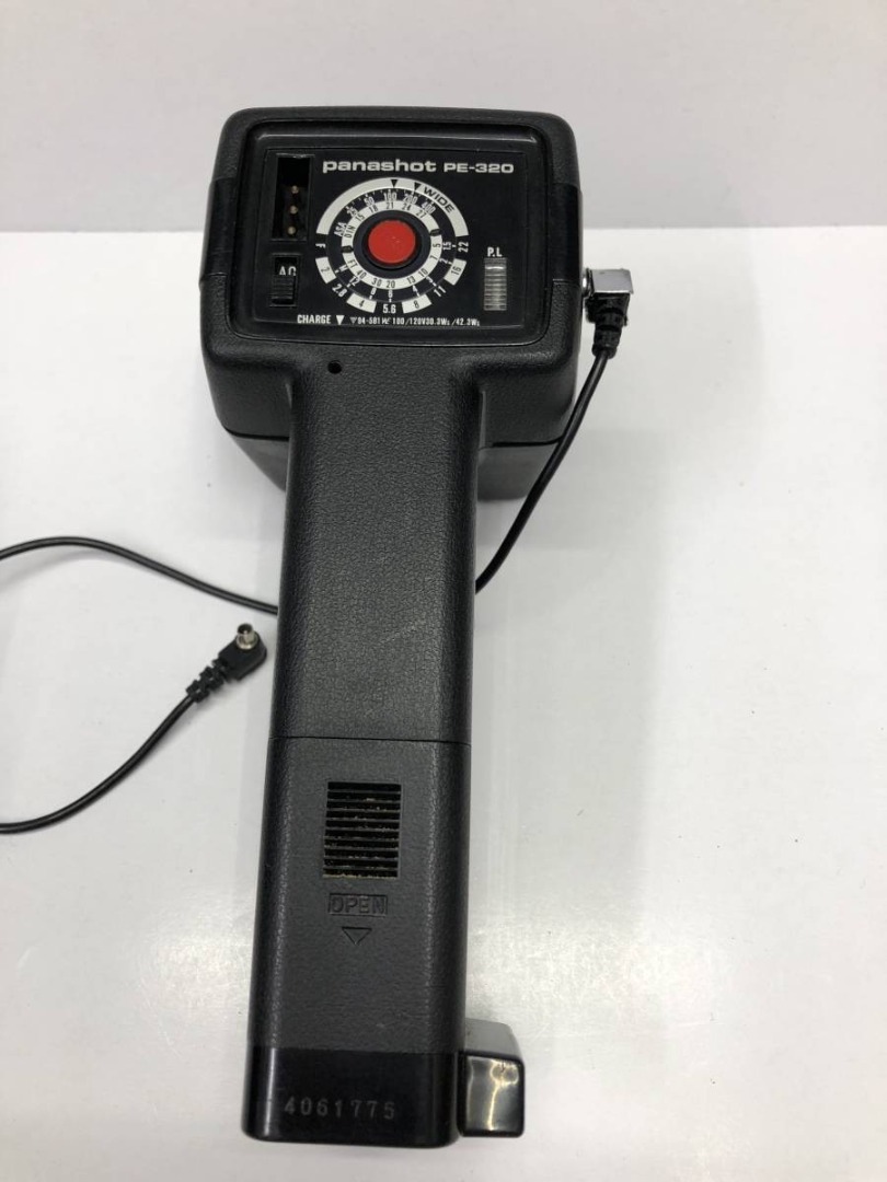 [BMC] National Panashot PE-320 External Speedlight Flash Strobe with Rear Chart For Manual Film ...