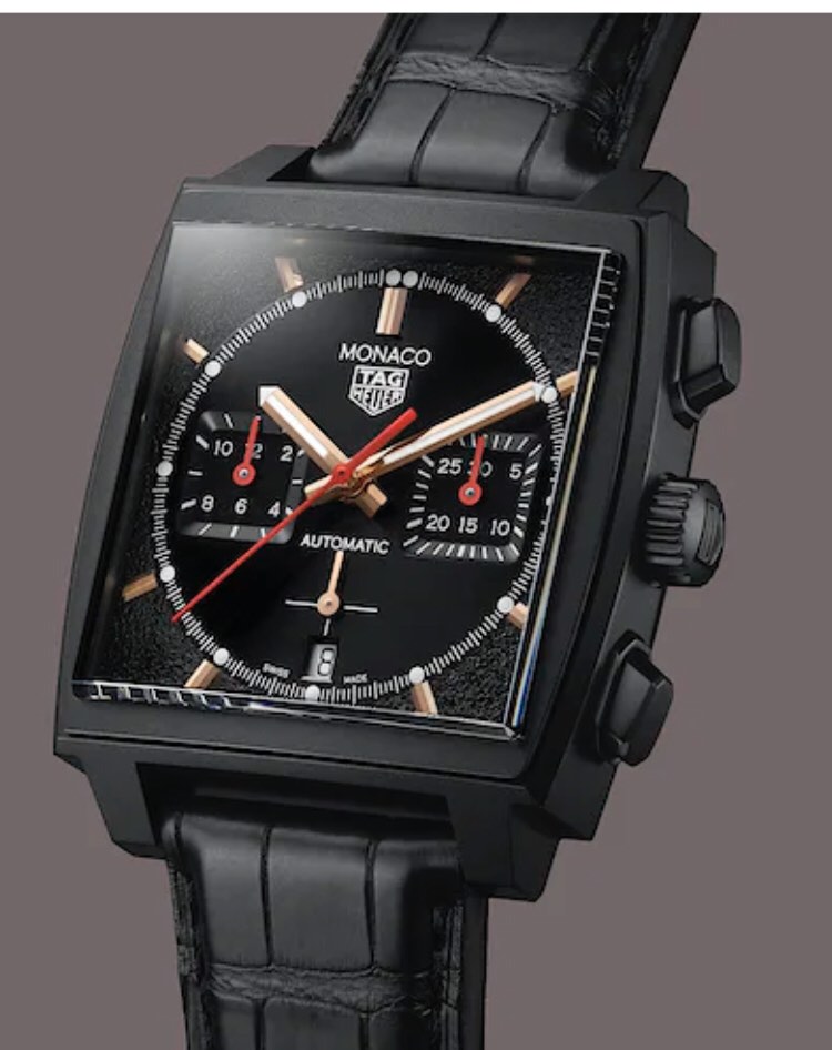 Brand new BN tag heuer Monaco Red Bull racing watch dark lord limited ...