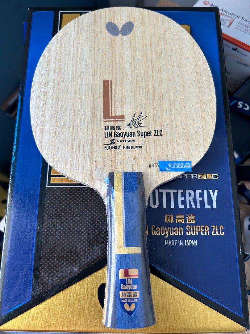 Butterfly Lin Gaoyuan Super ZLC FL BRAND NEW Discontinued racket ...