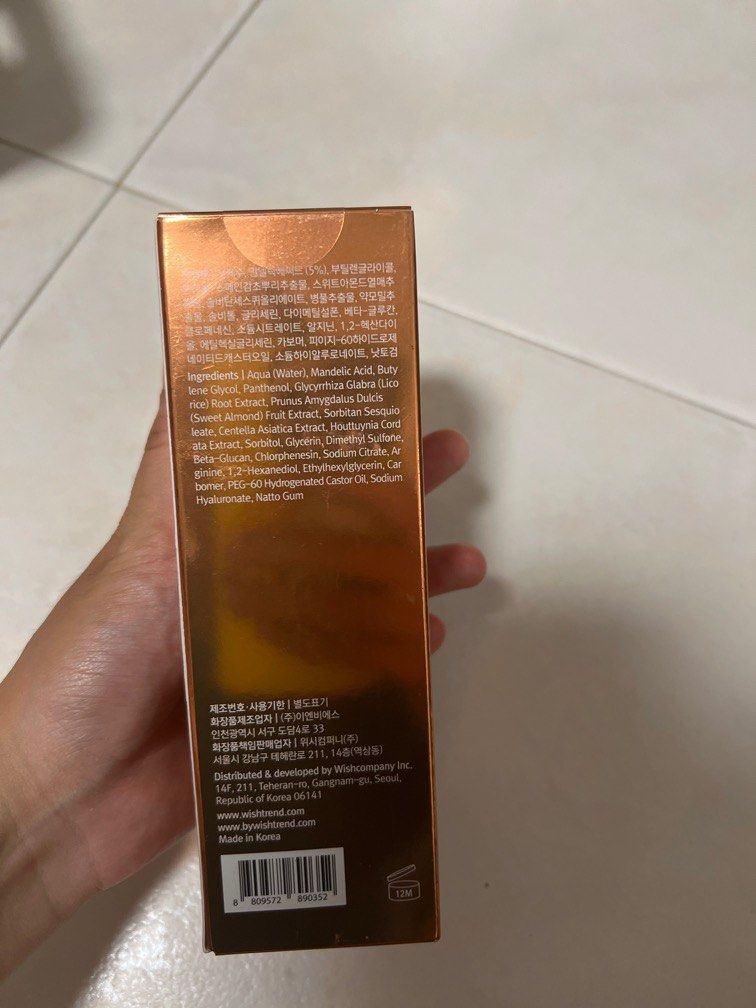 by wishtrend: mandelic acid 5% skin prep water, Beauty & Personal Care ...
