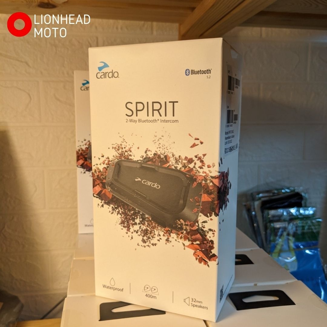 Cardo Spirit Bluetooth Headset Intercom, Motorcycles, Motorcycle ...