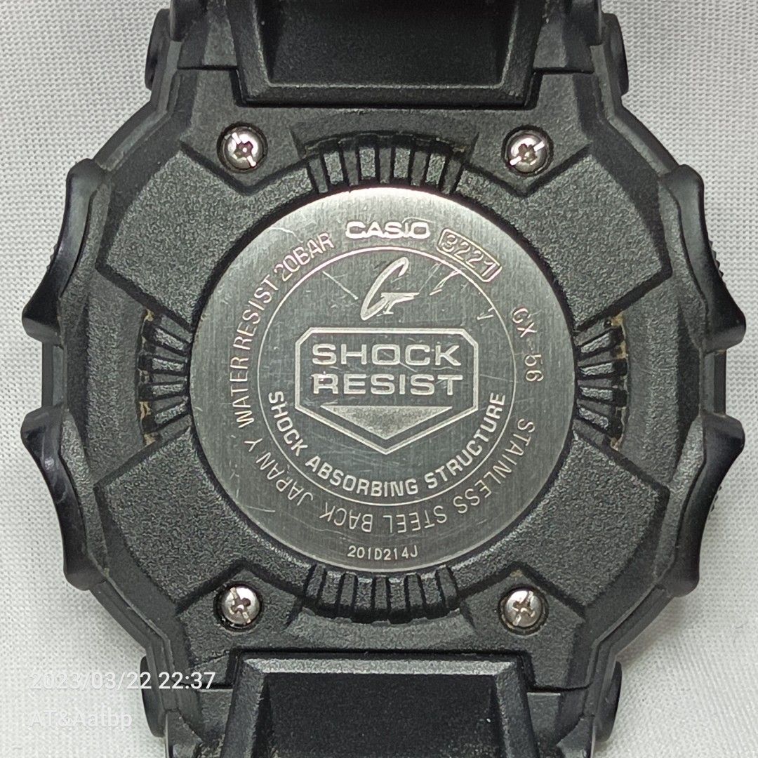 Rare All Original CASIO G-SHOCK GX-56 3221 (Made in Japan) Men's Watch ...