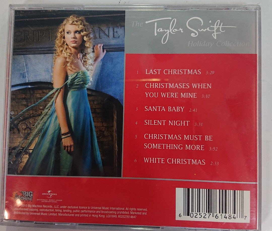Cd Taylor Swift holiday collection, 興趣及遊戲, 音樂樂器 & 配件, 音樂與媒體 - CD 及 DVD - Carousell