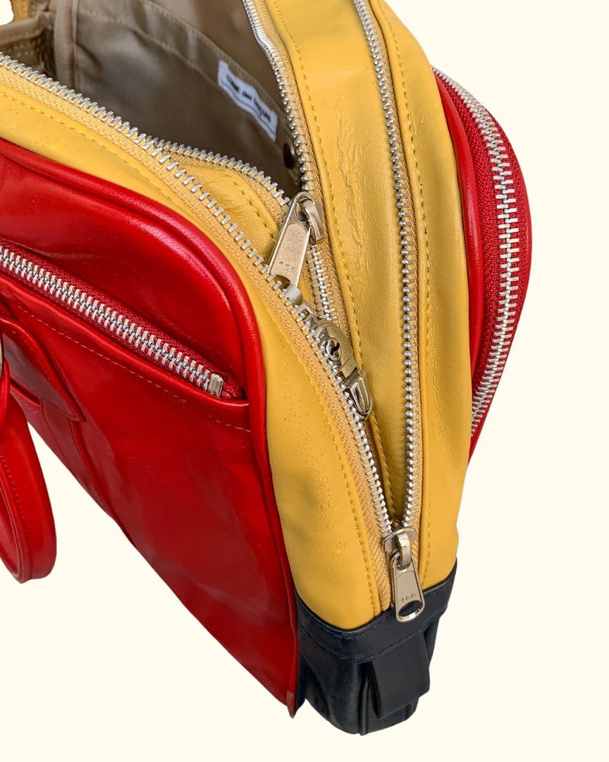 CdG Japan Exclusive Leather Briefcase/Business Bag on Carousell