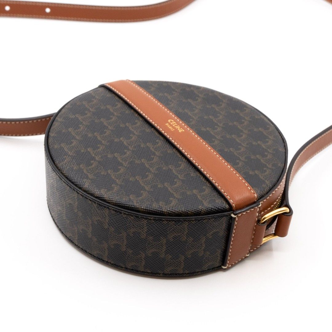 Celine Round Purse On Strap, Luxury, Bags & Wallets on Carousell