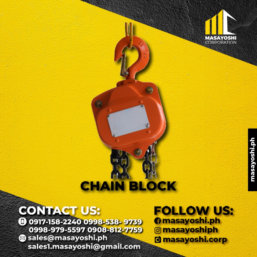 Chain Block Heavy Duty 12T x 3M | Lifting Equipment | Lifter ...