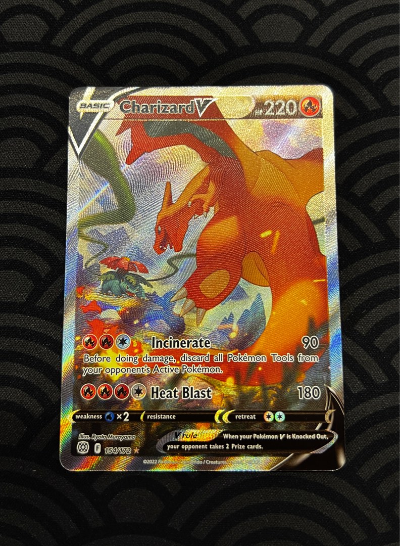 Charizard V Alternate Art / Charizard V Alt Art / Charizard V AA ...