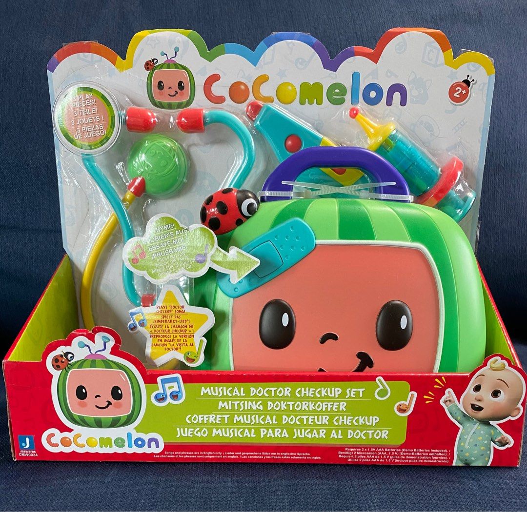 Cocomelon Musical Doctor Checkup Set, Babies & Kids, Infant Playtime on ...