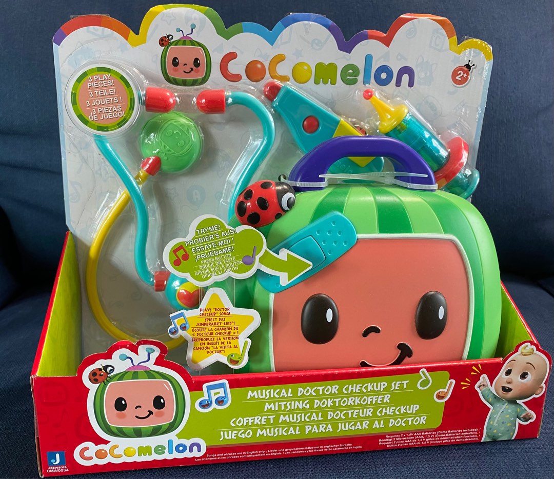 Cocomelon Musical Doctor Checkup Set, Babies & Kids, Infant Playtime on ...