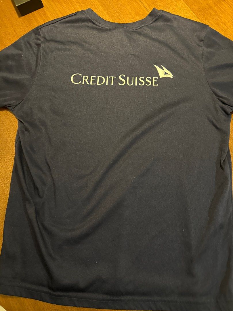Collectors Credit Suisse T-Shirt, Men's Fashion, Tops & Sets, Tshirts ...
