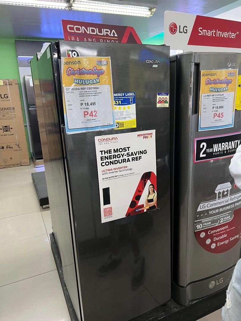 Condura Refrigerator, TV & Home Appliances, Kitchen Appliances ...