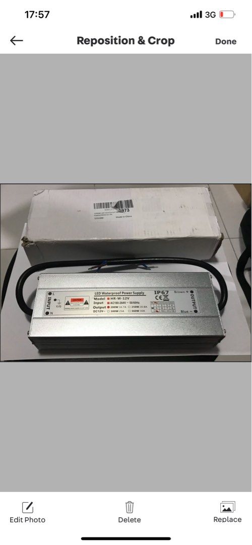 CPROSP LED Transformer 12V 200W 16.7A IP67 Waterproof Low Voltage LED ...