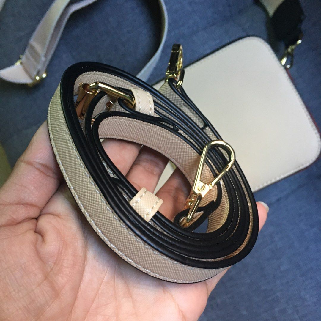 Cream Camera Snapshot Crossbody Bag on Carousell