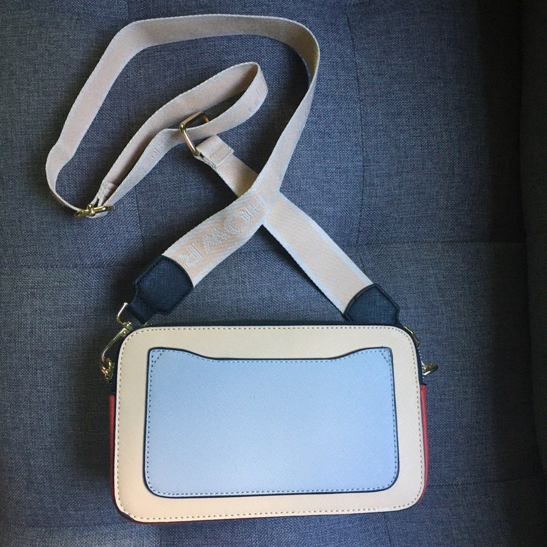 Cream Camera Snapshot Crossbody Bag on Carousell
