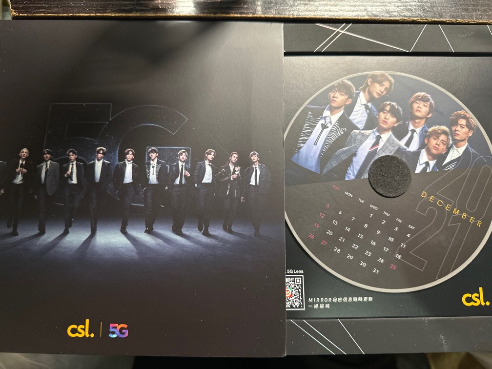 CSL MIRROR 2022 calendar, 興趣及遊戲, 收藏品及紀念品, 明星周邊 - Carousell