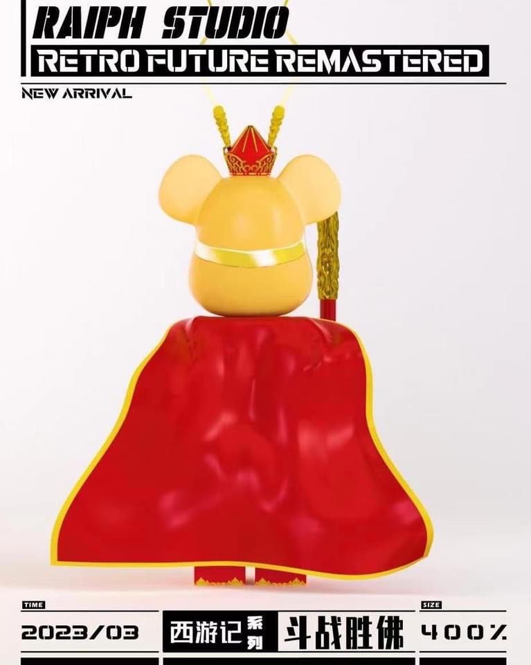 CUSTOM bearbrick sun wu kong wukong be@rbrick, Hobbies & Toys, Toys ...