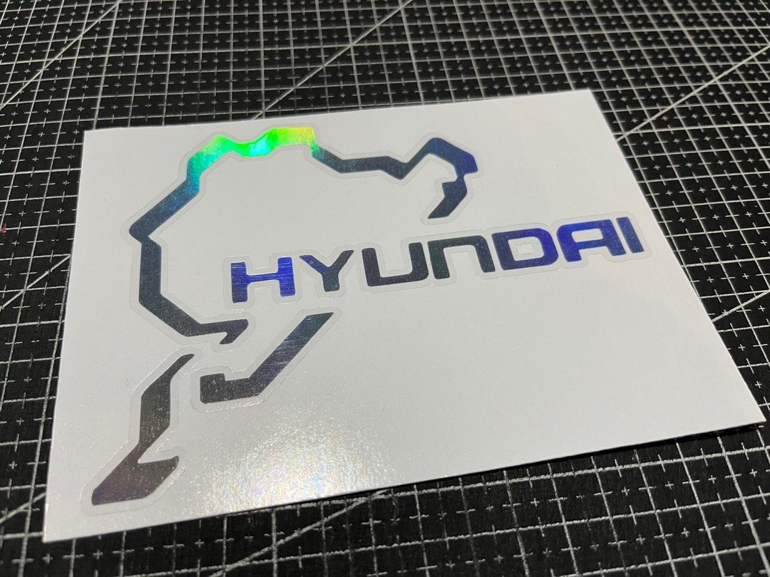Custom KDM Kia Hyundai Korean Design Car Sticker High Quality Vinyl ...