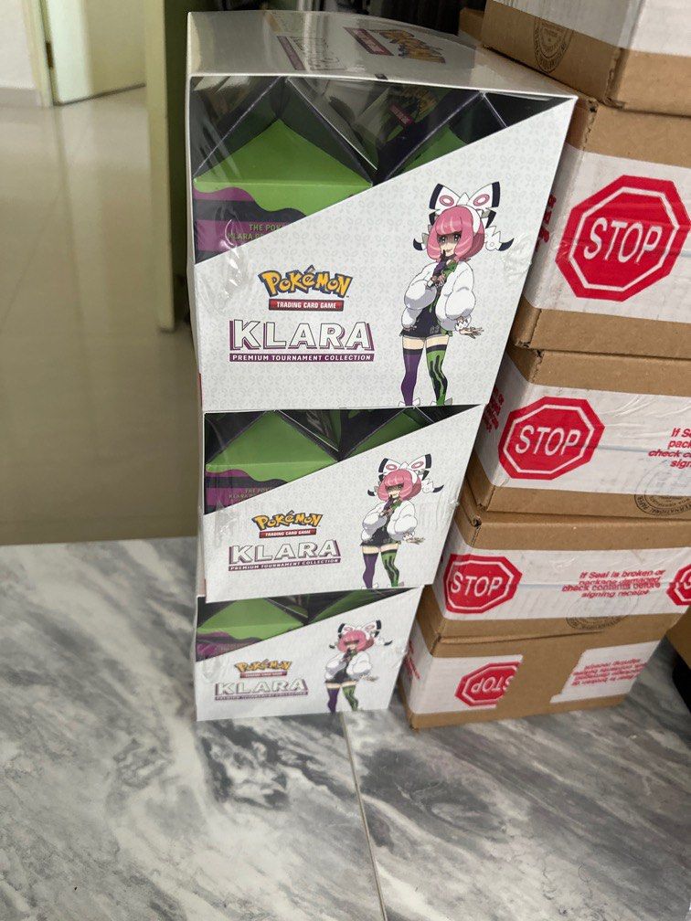 Left 1 Pokemon Cyrus and Klara premium tournament collection, Hobbies ...
