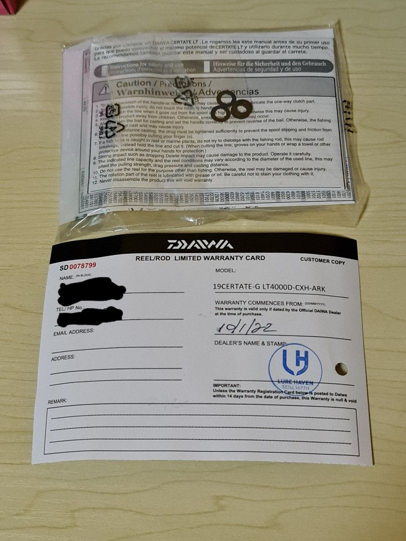 Daiwa Certate LT 4000-CHX-ARK, Sports Equipment, Fishing on Carousell