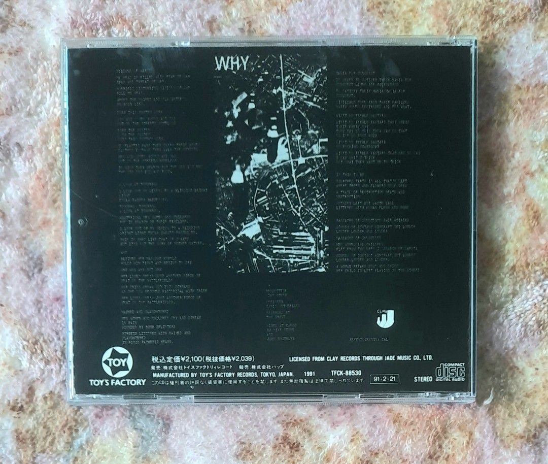 Discharge - Why CD, Hobbies & Toys, Music & Media, CDs & DVDs on Carousell