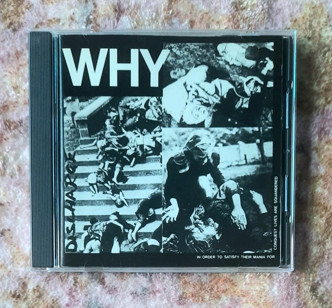 Discharge - Why CD, Hobbies & Toys, Music & Media, CDs & DVDs on Carousell