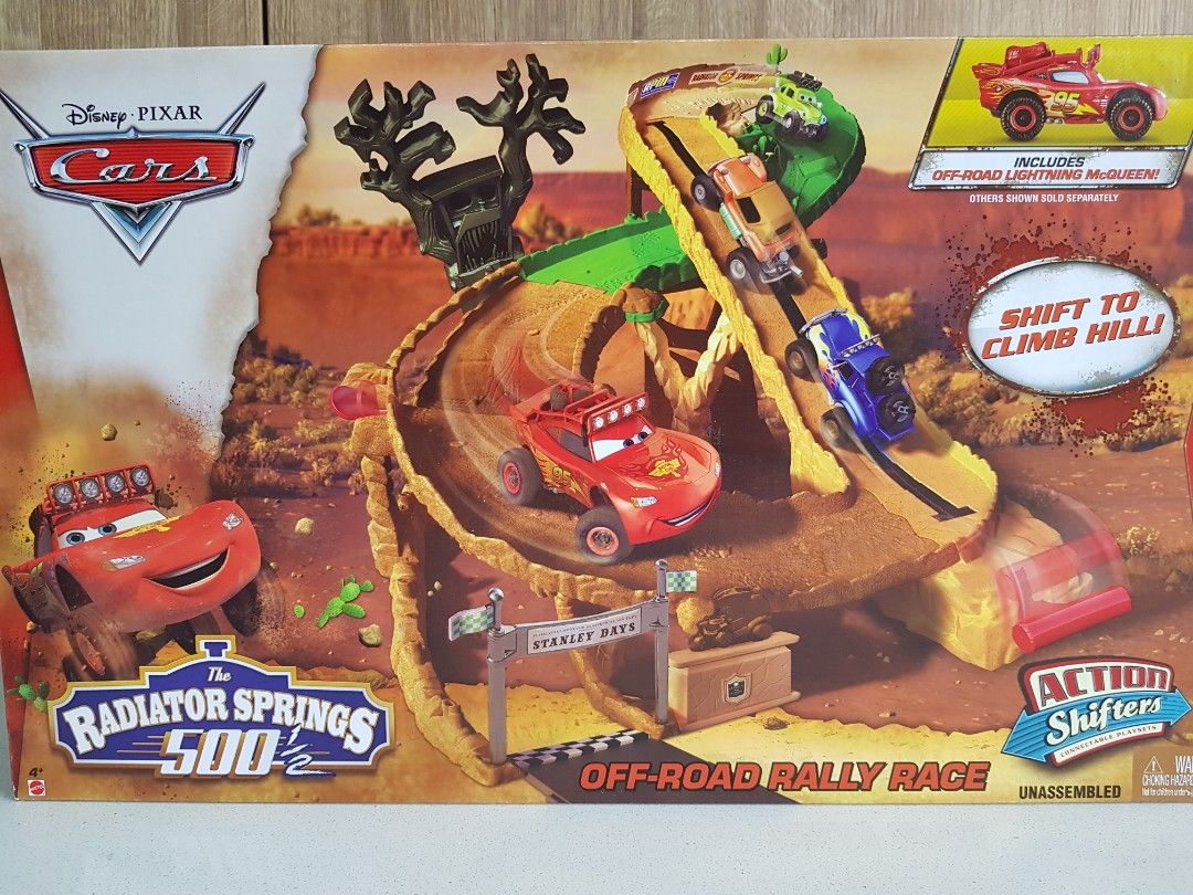 DISNEY PIXAR CARS THE RADIATOR SPRINGS 500 OFF-ROAD RALLY RACE, Hobbies ...