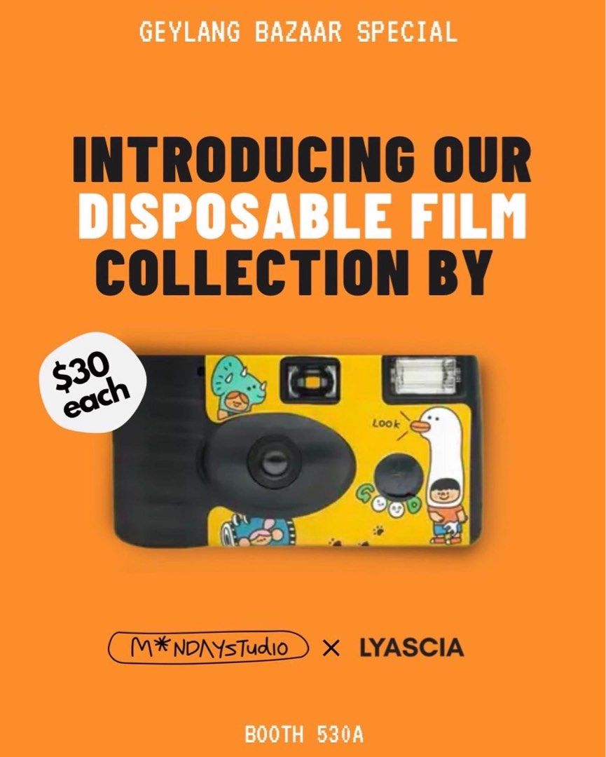 Disposable Film Single Use Camera with Flash | 27 shots, iso 200, built ...
