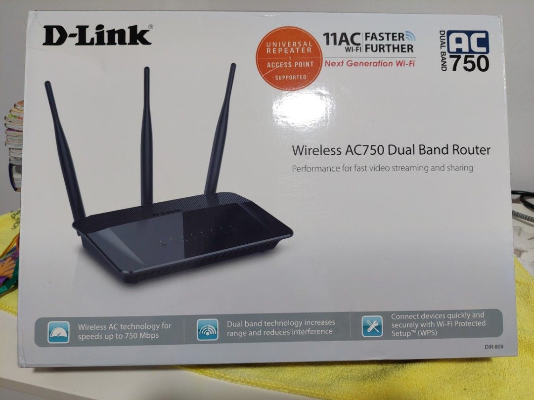 D Link Wifi Router Computers Tech Parts Accessories Networking On Carousell