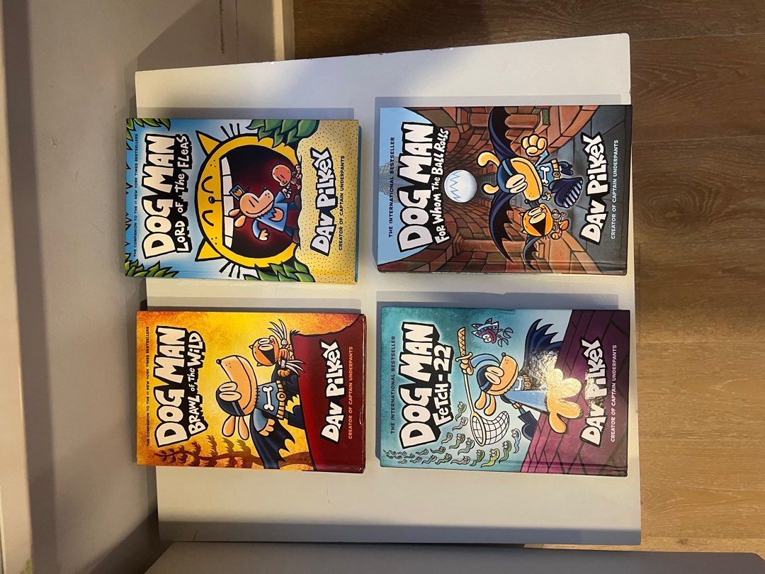 DOG MAN Book Series (Original) 1-10, Hobbies & Toys, Books & Magazines ...