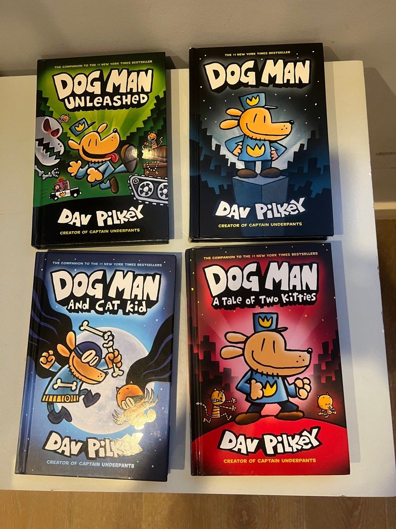 DOG MAN Book Series (Original) 1-10, Hobbies & Toys, Books & Magazines ...