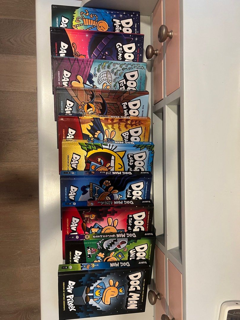 DOG MAN Book Series (Original) 1-10, Hobbies & Toys, Books & Magazines ...