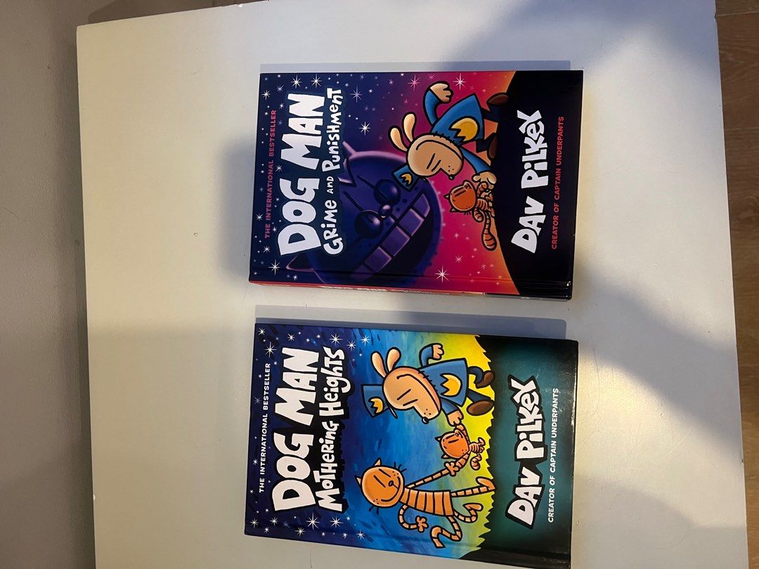DOG MAN Book Series (Original) 1-10, Hobbies & Toys, Books & Magazines ...