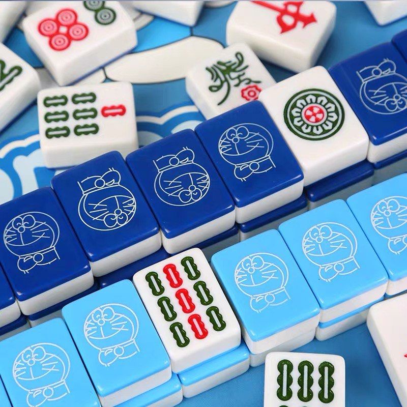 Doraemon Mahjong Set Hobbies And Toys Toys And Games On Carousell