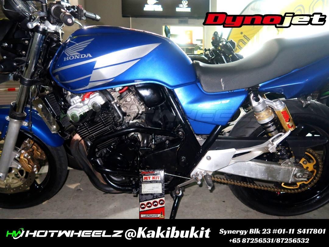 DYNOJET CARBURETOR KIT INSTALLATION-HONDA CB400/VTEC1/VTEC2/VTEC3, Motorcycles, Motorcycle ...