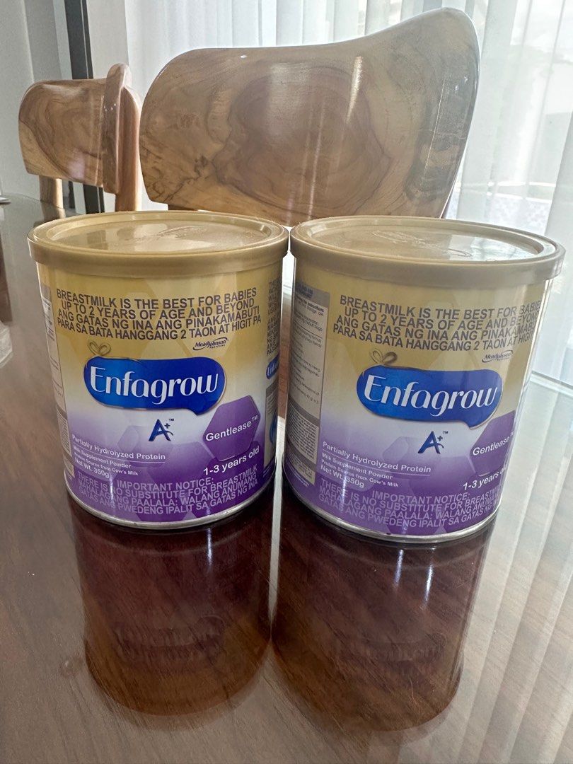 Enfagrow A+ Gentlease 1-3 years expires August 01, 2023 (2 cans, as set ...
